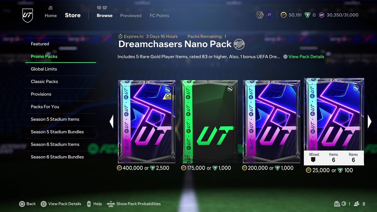 DREAMCHASERS NANO PACK PT 2 I PACKED 91 GOLD MBAPPE IN THE PACK BEFORE ...
