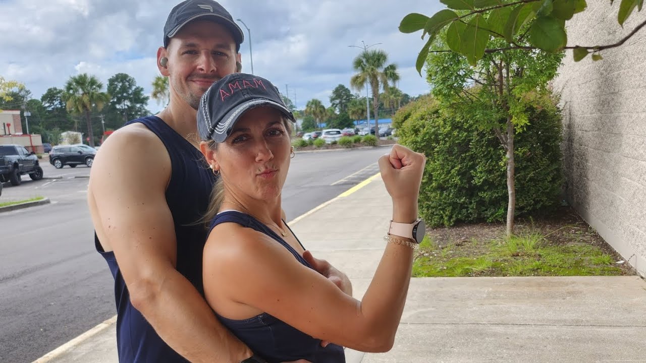 Strength training after twins - YouTube