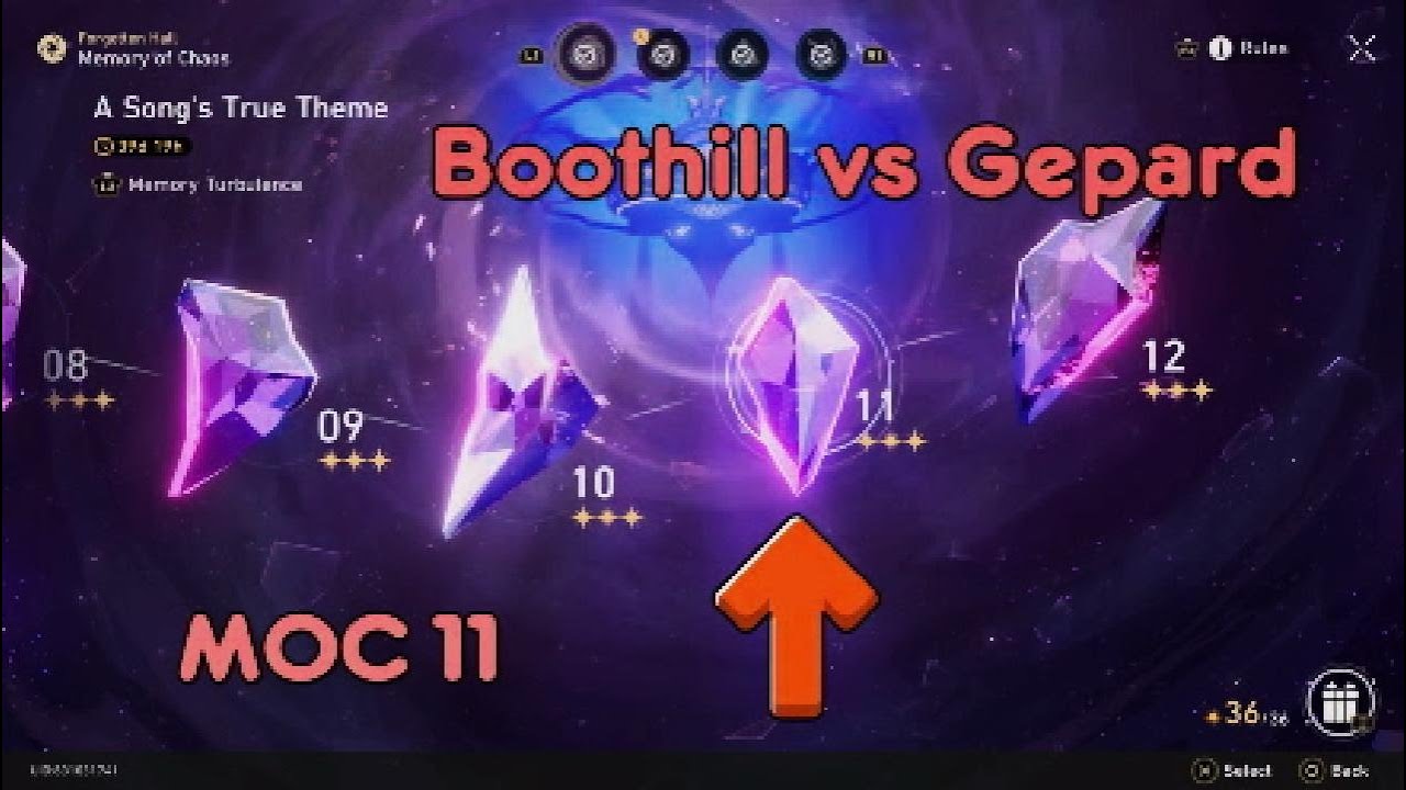 Honkai: Star Rail - MOC 11 A Songs True Theme with Boothill v Gepard - YouTube