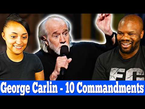 First Time Watching George Carlin - 10 Commandments Reaction