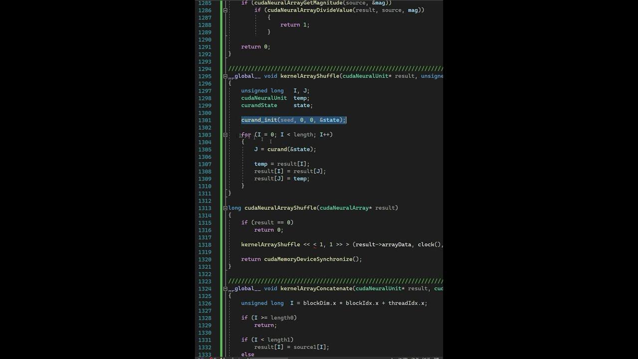 Neural Network From Scratch - Array Shuffle - YouTube