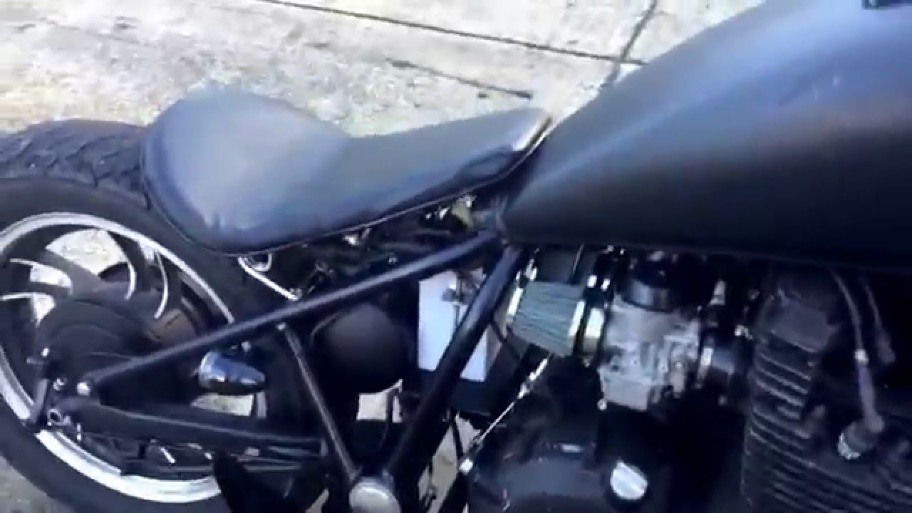 81 Yamaha xj650 bobber - YouTube