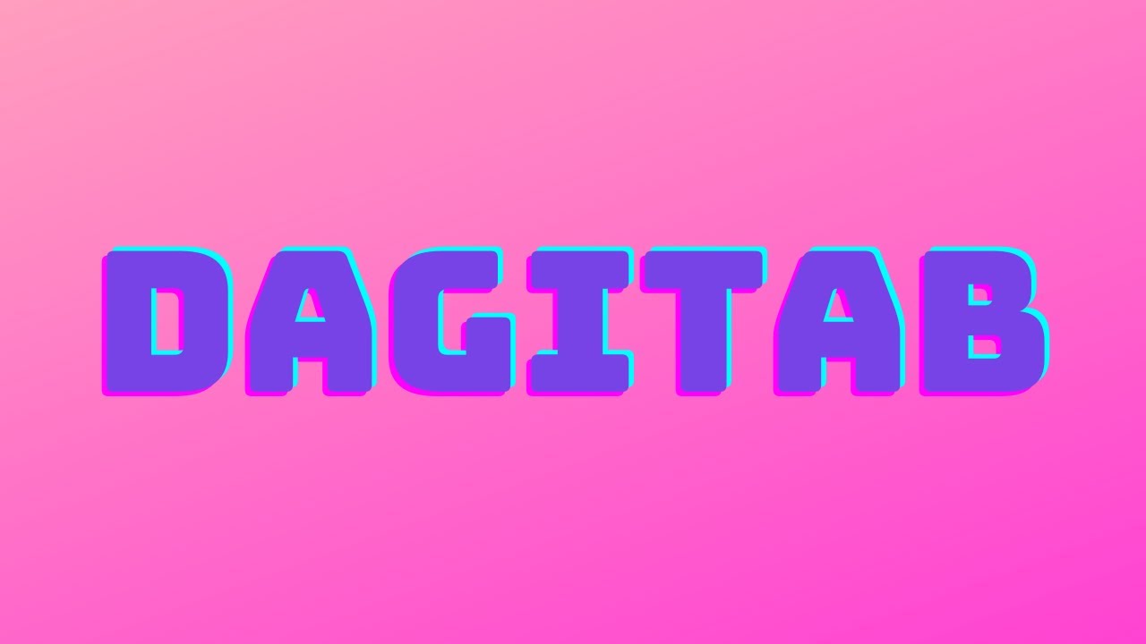 Pronunciation and Application of the Filipino Word "Dagitab" - YouTube