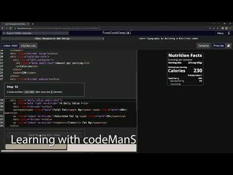 learn2code | freeCodeCamp (New) Responsive Web Design - Building a ...