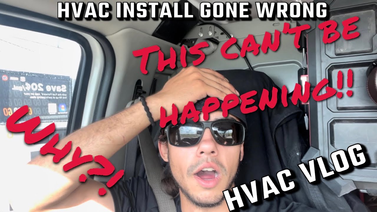 HVAC Install Gone Wrong, Homeowner Left With A 90° House… - YouTube
