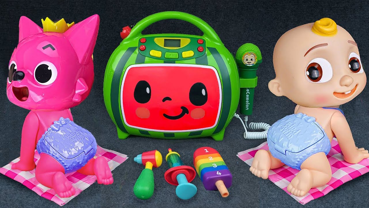 16 Minutes Satisfying Unboxing Pinkfong Doctor Toys, Ambulance Playset ...