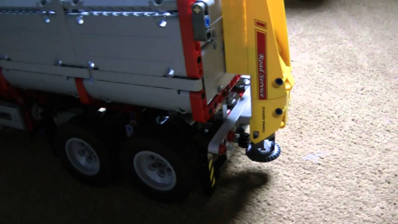 Lego 9397 B model gritter attachment - YouTube