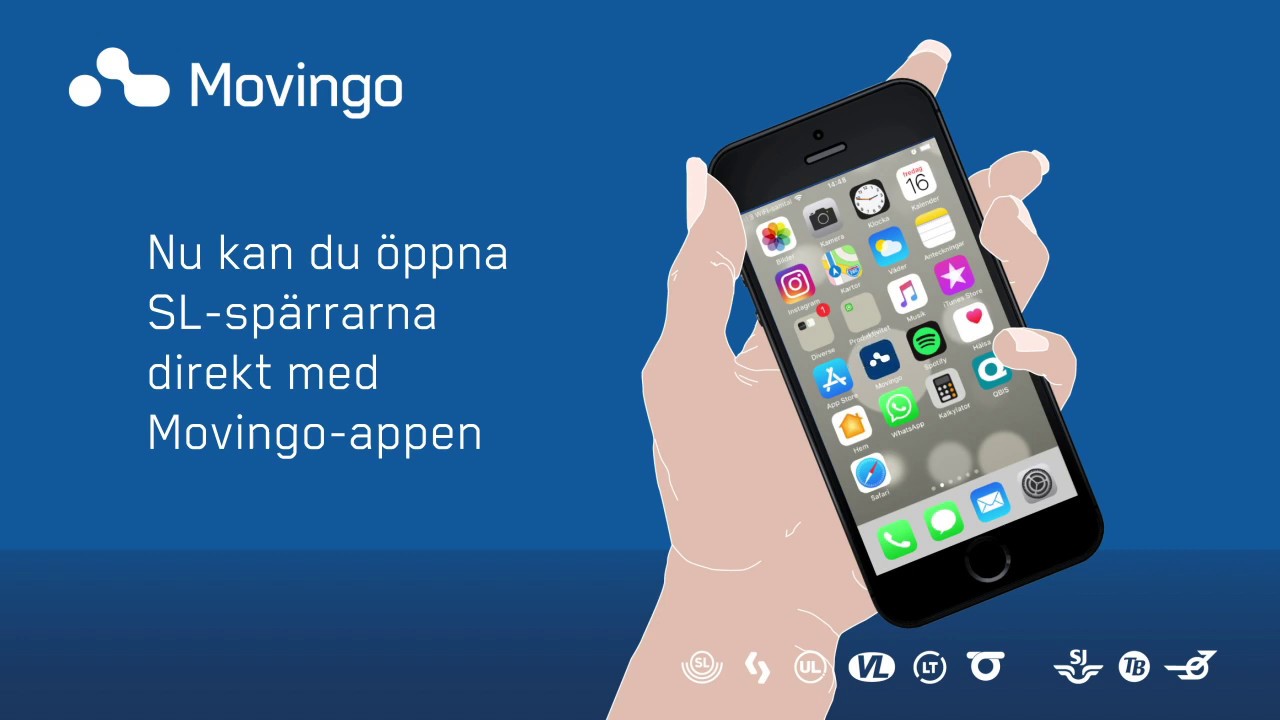 Movingo-appen öppnar SL-spärrarna - YouTube