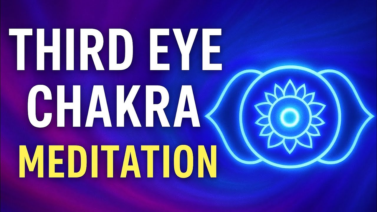 Third Eye Chakra Meditation | 852 Hz Frequency for Intuition & Insight ...