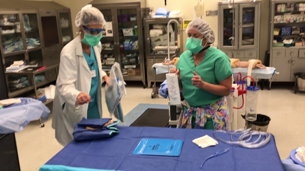 Basic Back Table set up PART 1 - YouTube