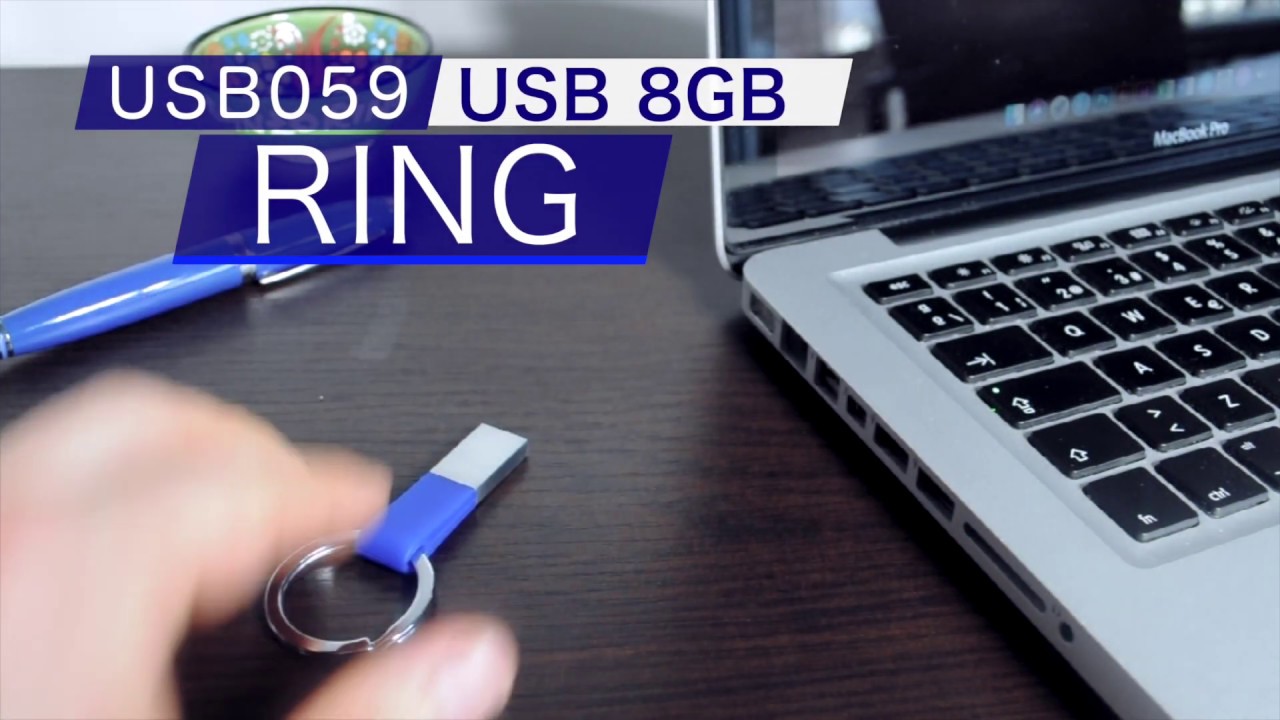 USB059 USB 8GB Ring - YouTube