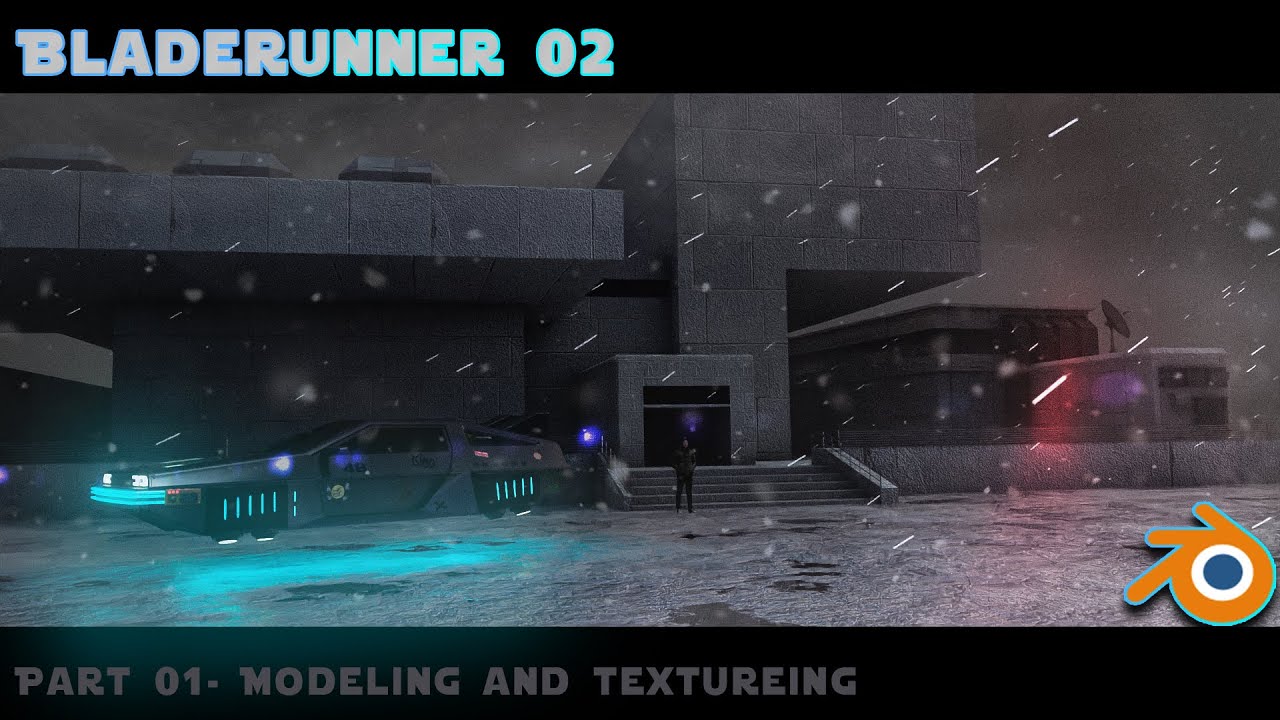 "Blender Time-lapse: Cinematic Blade Runner 2049 Scene Recreation" - YouTube