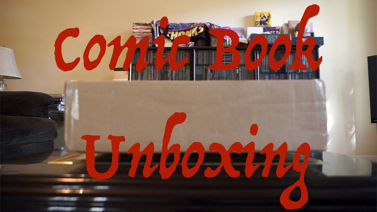 Comic Book Unboxing DCBS Mach 2019 - YouTube