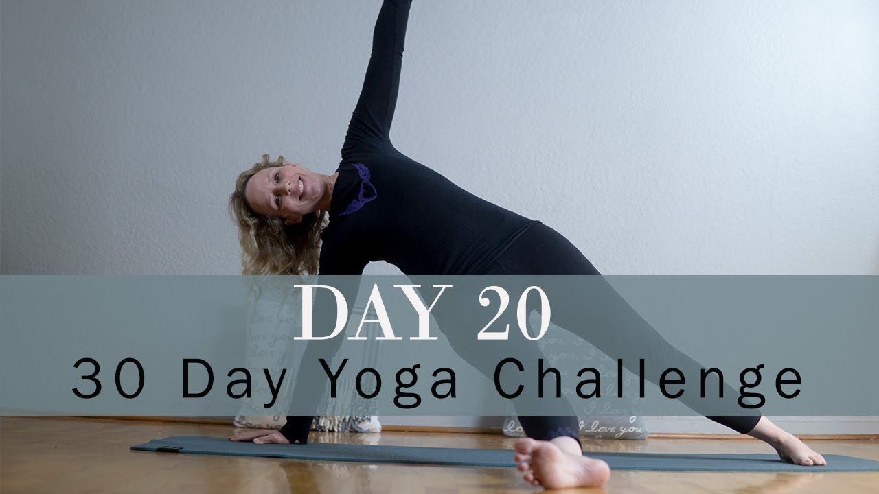 How to do Triangle Pose | 30 Day New Year Challenge | Day 20 - YouTube