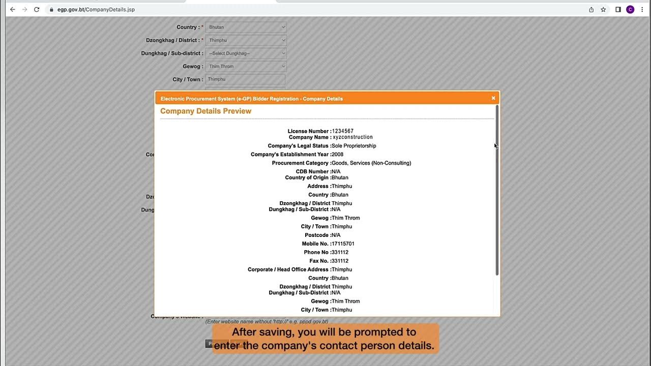 Bidder Registration Process - YouTube