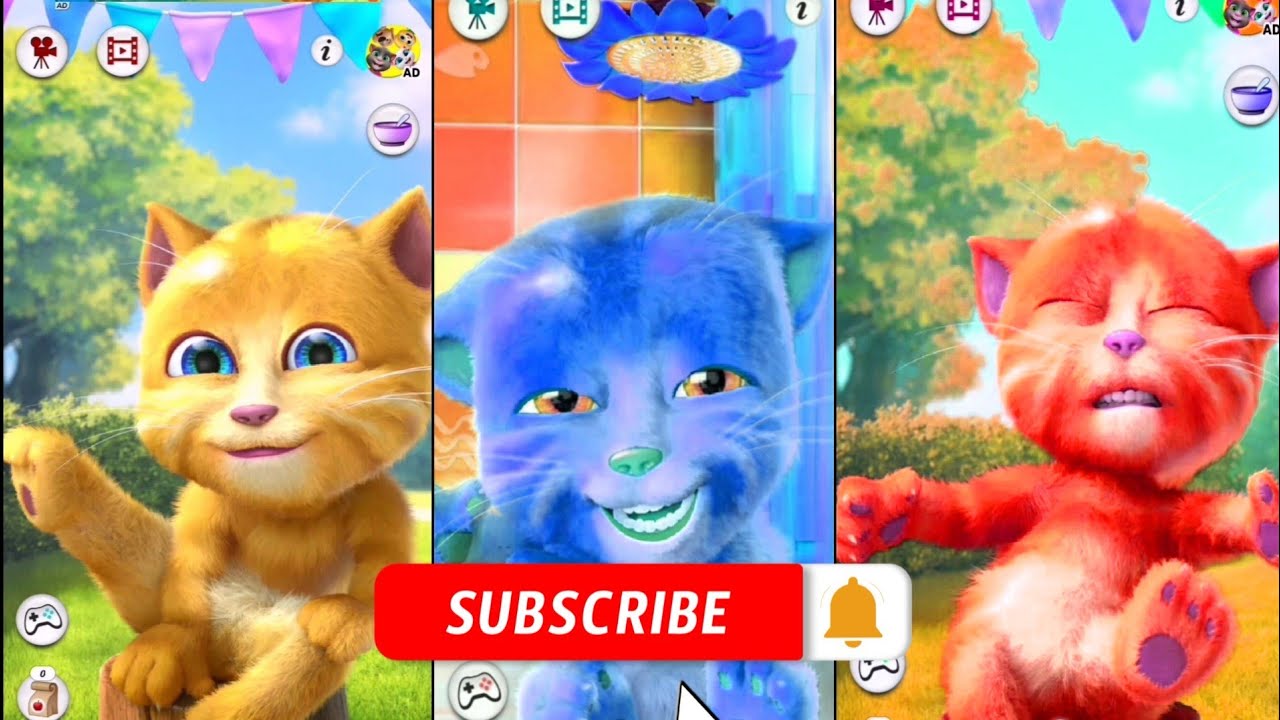 Talking Ginger Gameplay Fun Videos - YouTube