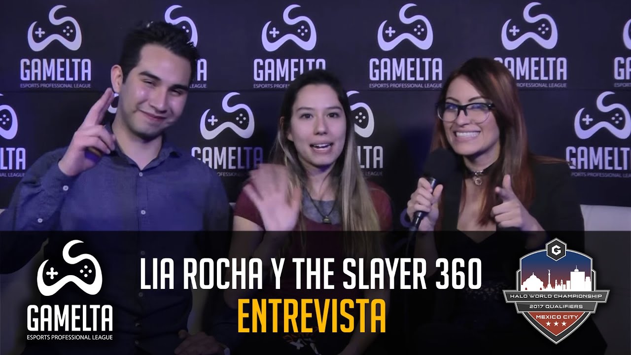 Entrevista | Lia Rocha y The Slayer 360 - #HaloWC LatAm - YouTube