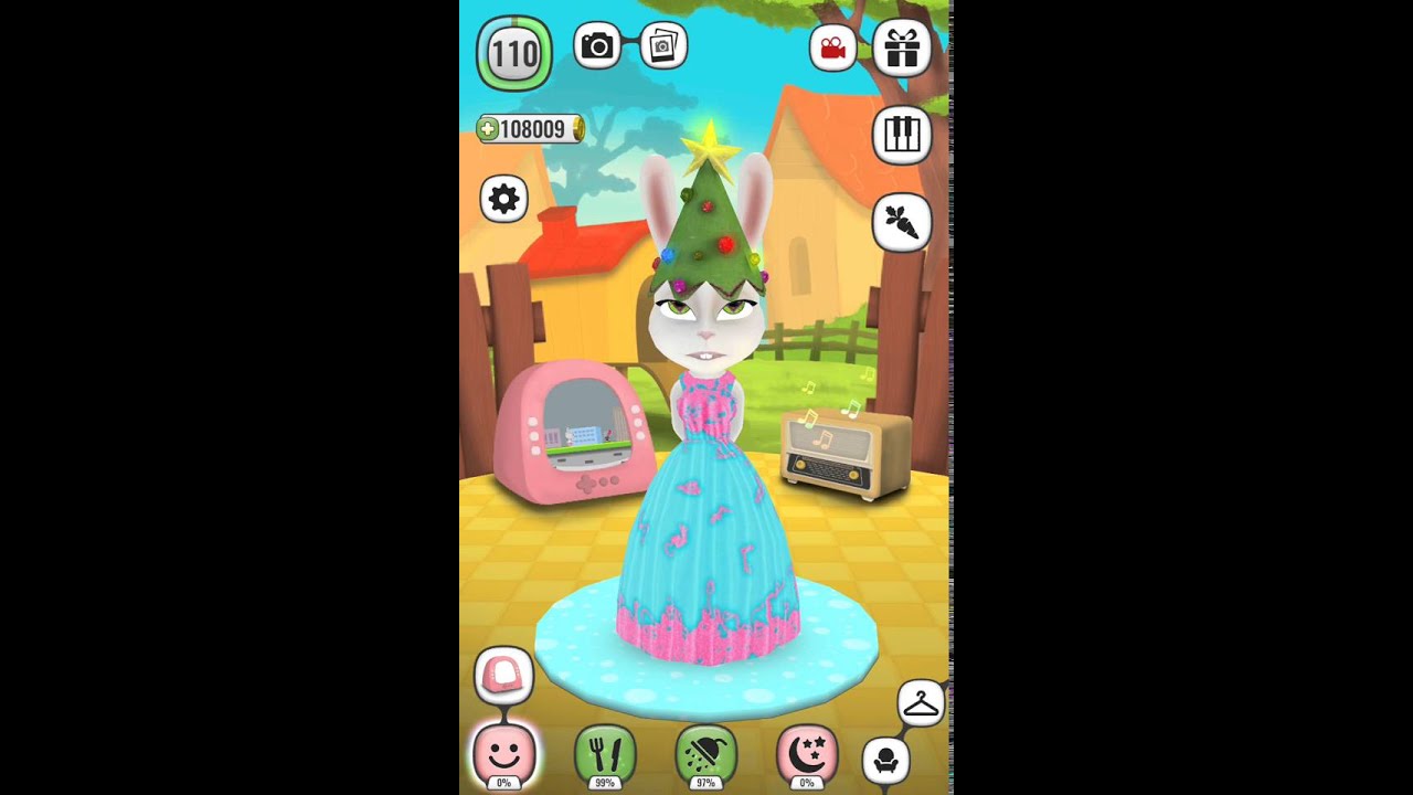 我的贝拉 - My Talking Bella #mybunny #bella #virtual pet - YouTube