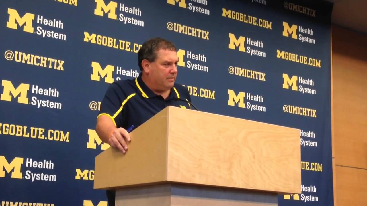 Video: Brady Hoke addresses Frank Clark's dismissal from Michigan ...