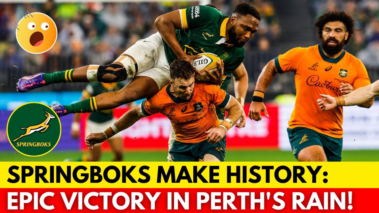 😱UNBELIEVABLE: SPRINGBOKS BREAK 53-YEAR DROUGHT WITH A SHOW IN PERTH ...