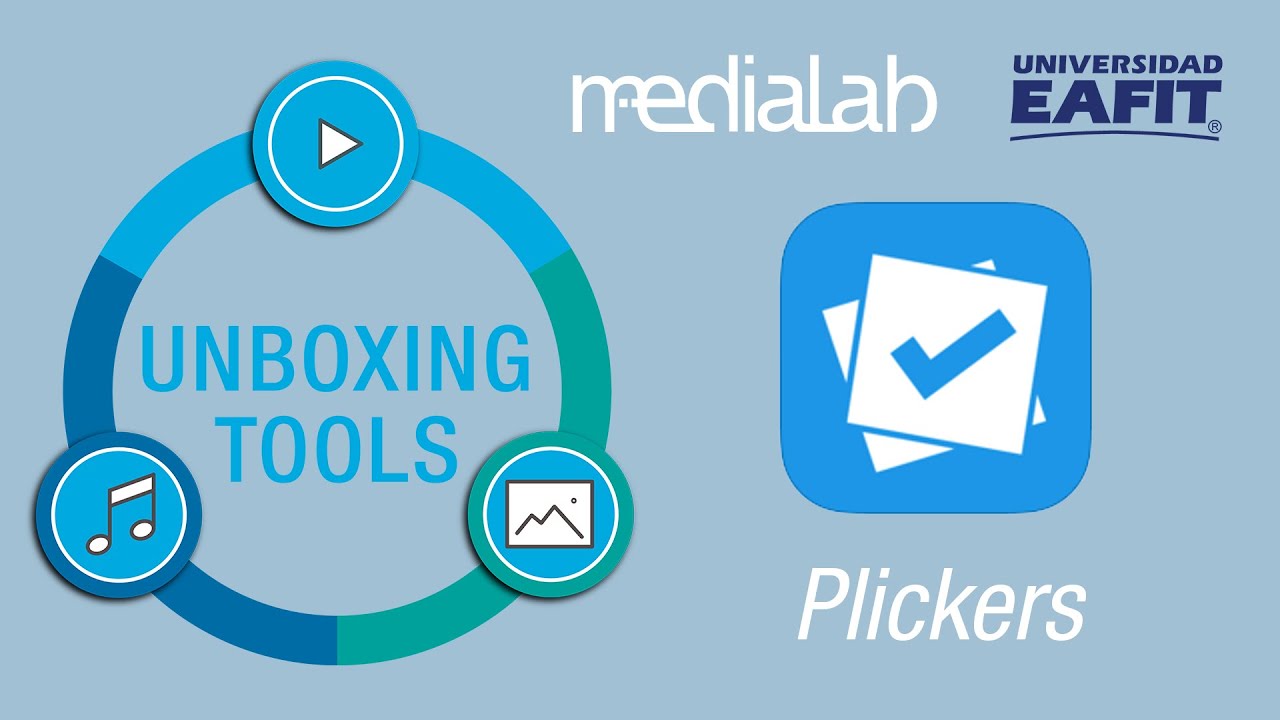 MediaLab EAFIT Unboxing Tools Plickers - YouTube