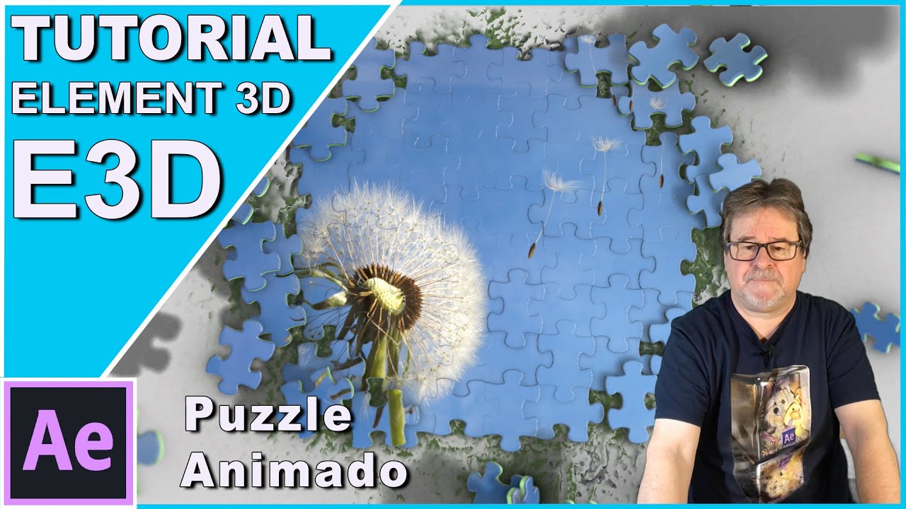Tutorial Puzzle animado sobre suelo Element 3D | After Effects - YouTube