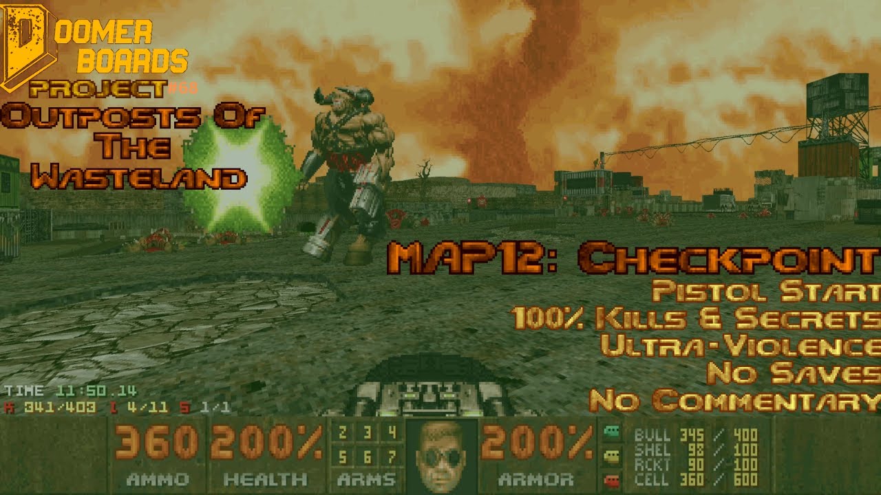 DBP68: Outposts Of The Wasteland - MAP12: Checkpoint - YouTube