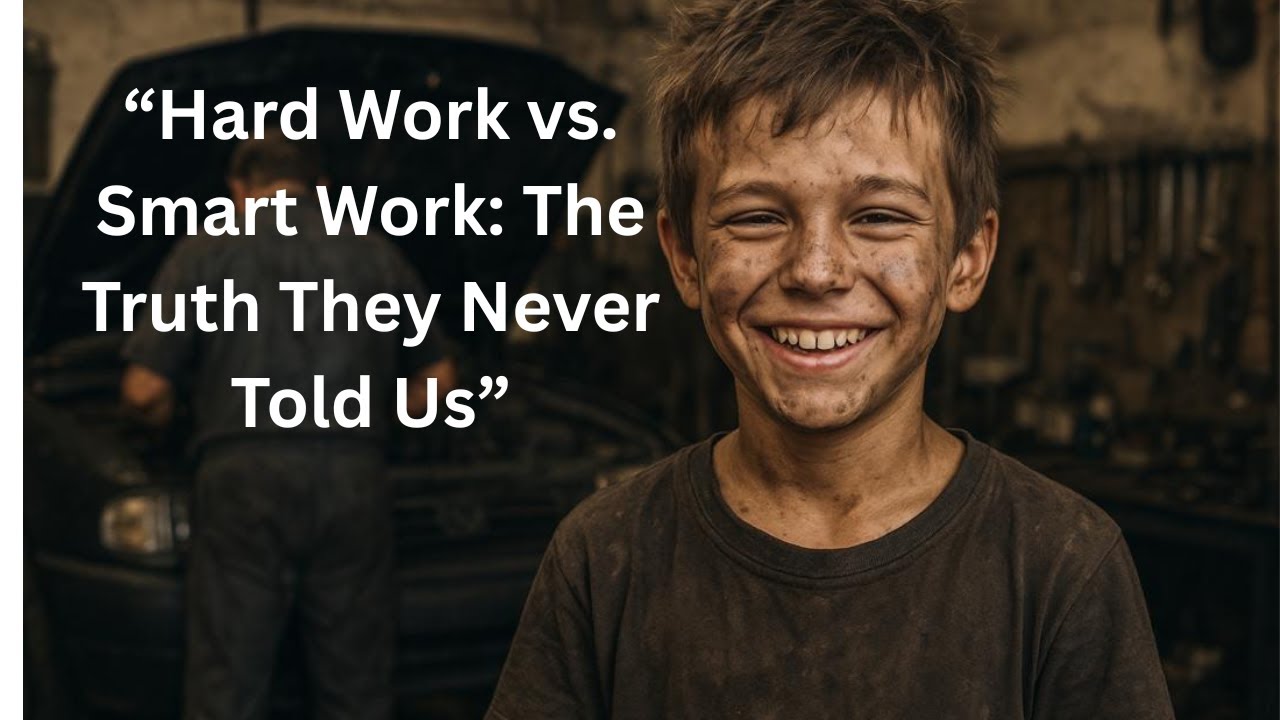 “Hard Work vs Smart Work The Truth They Never Told Us” - YouTube