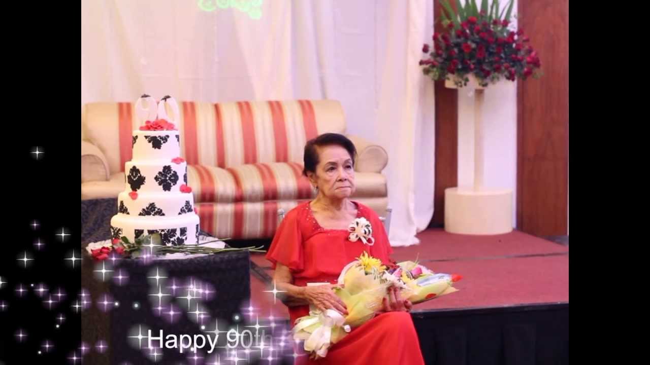 Celia Lim-Dy 90th Birthday MTV by speciallifeevents.com - YouTube