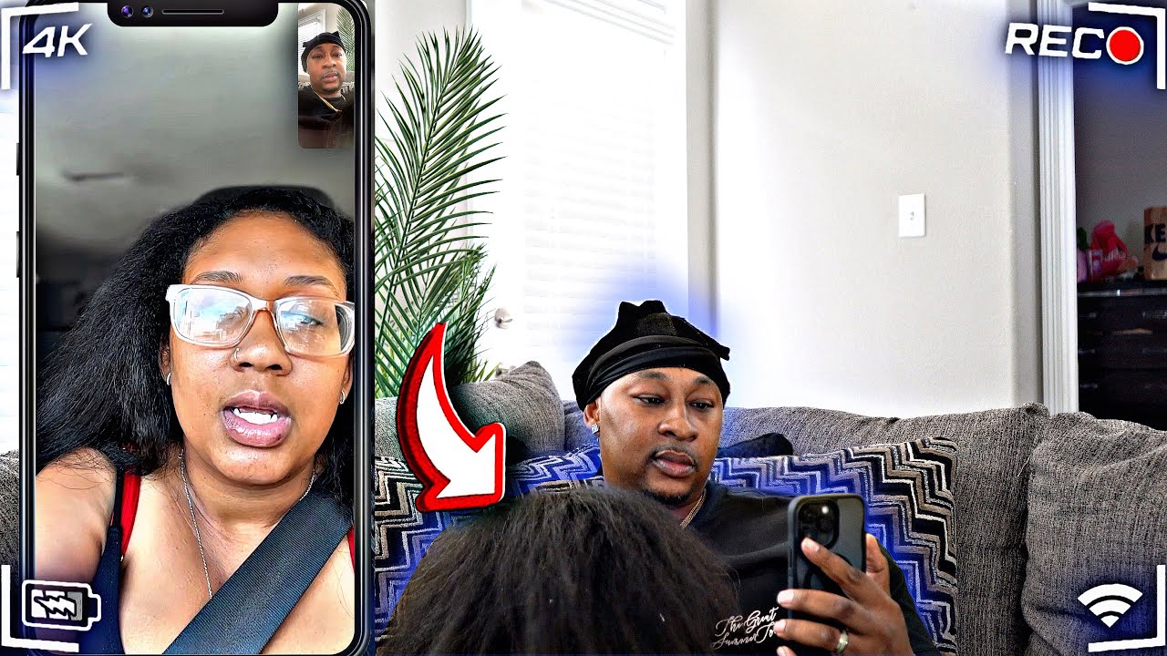 CALLING MY WIFE ON FACETIME WITH ANOTHER GIRL IN THE HOUSE!! *GONE WRONG* - YouTube