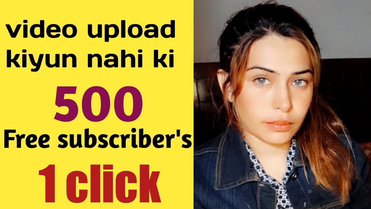 Video kiyun nahi upload ki Subscribe for free promotions @FA-Tech455 ...