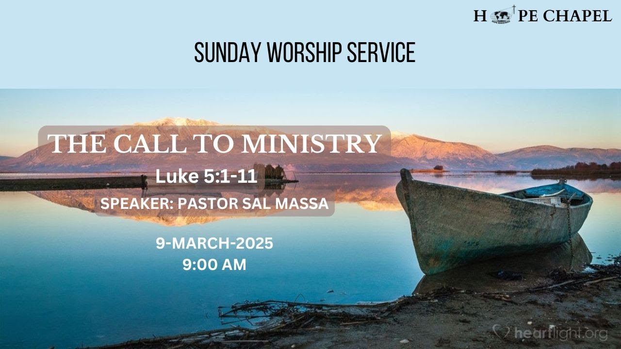 Hope Chapel | The Call to Ministry | Pastor Sal Massa - YouTube