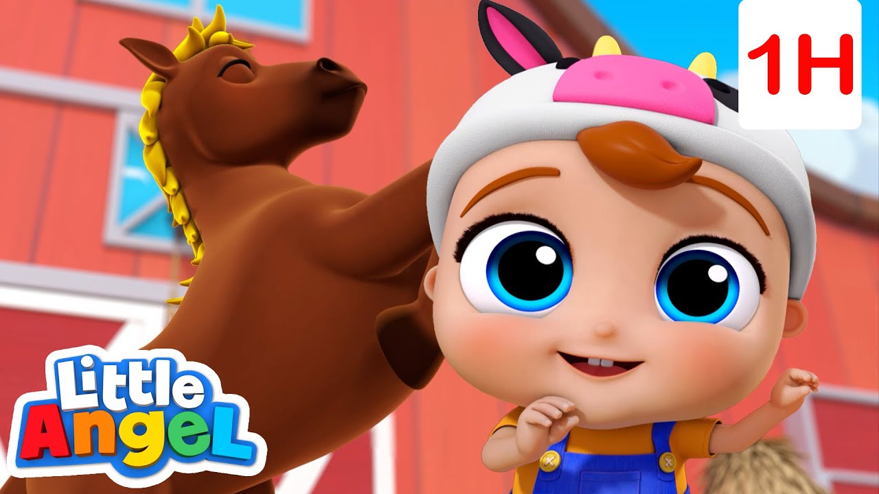 Singing With Funny Farm Animals! | Animals for Kids | Funny Cartoons ...