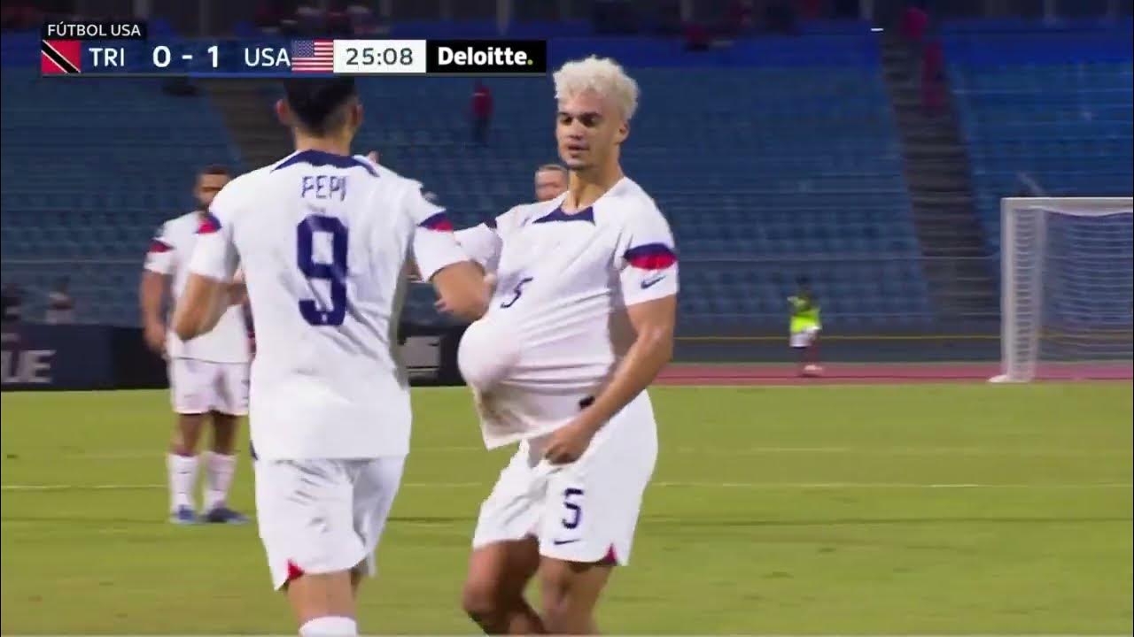 Gol de Antonee Robinson | USMNT vs. Trinidad y Tobago - 20 de Noviembre, 2023 - YouTube