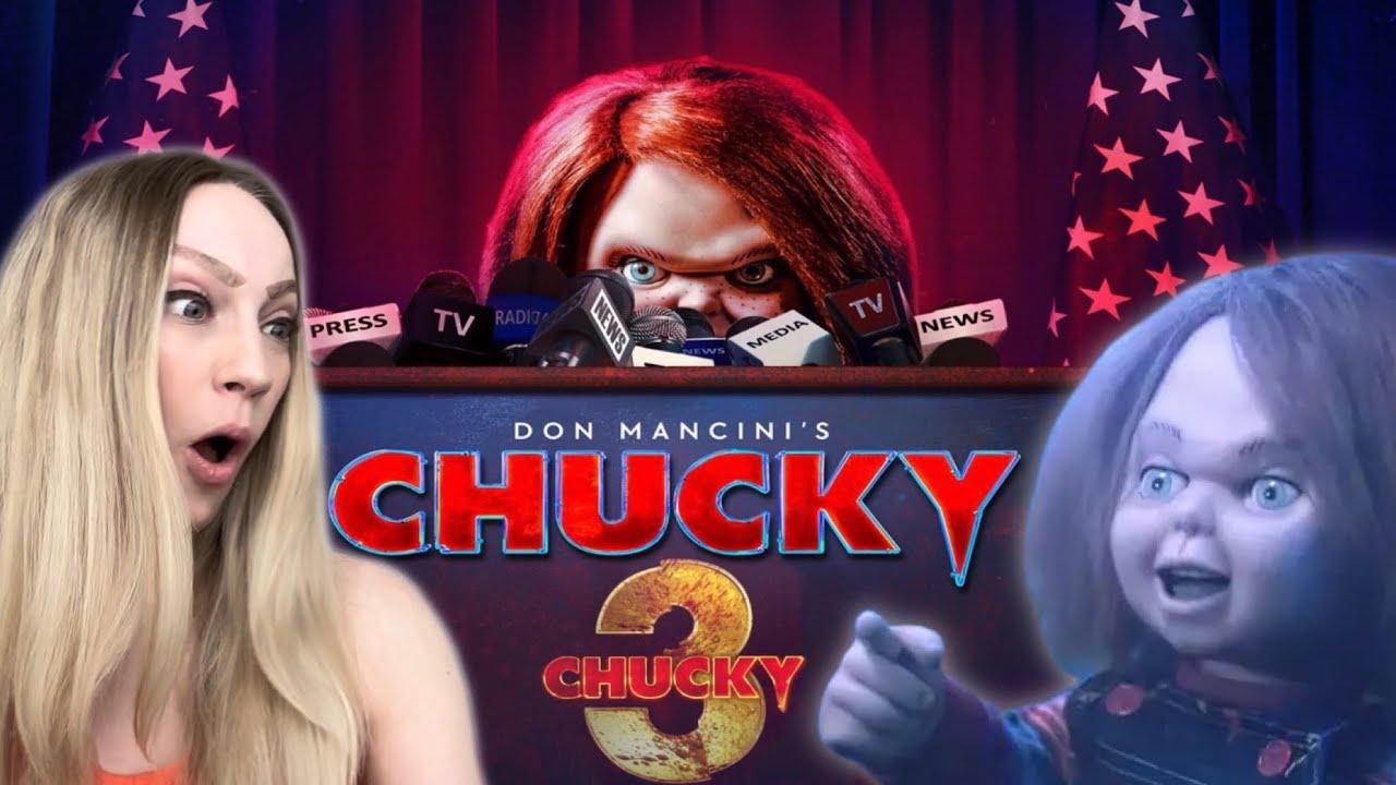 CHUCKY SEASON 3 OFFICIAL TRAILER *REACTION* - PRESIDENT CHUCKY?! - YouTube