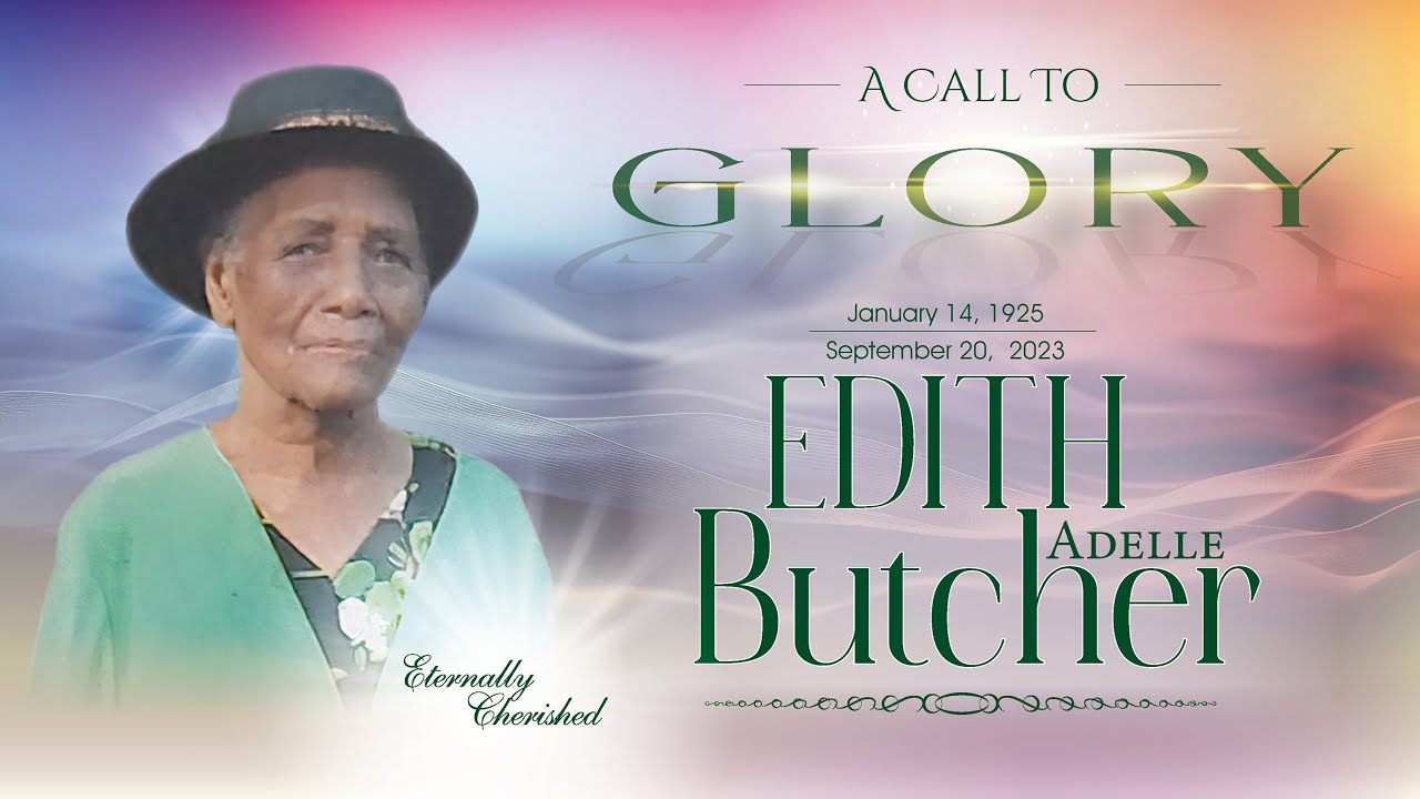 A CALL TO GLORY - Edith Adelle Butcher - YouTube