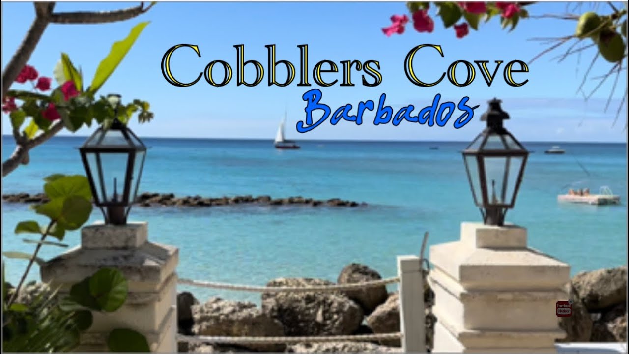 Cobblers Cove Hotel Barbados ☀️🏝 Full walking tour part 1 Beach Walk ...