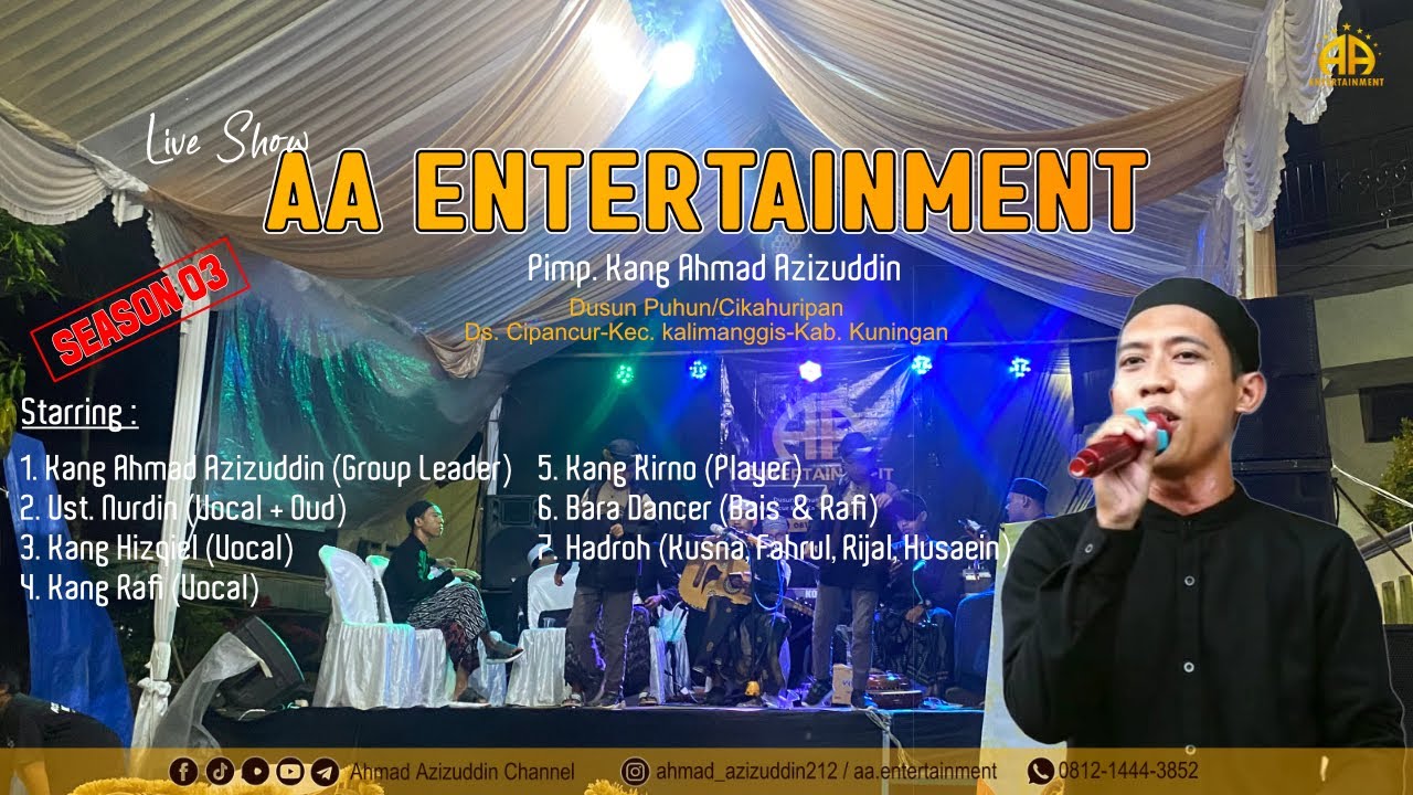 🔴 FULL ALBUM SHOW || AA ENTERTAINMENT - SEASON 03 (Selesai) - YouTube