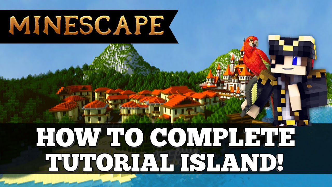 MineScape: How To Complete Tutorial Island! EASY! - YouTube