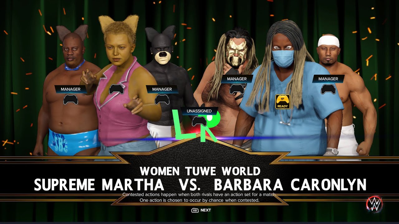 Supreme Martha Vs Barbara Carolyn for The women’s Tuwe Worlds ...
