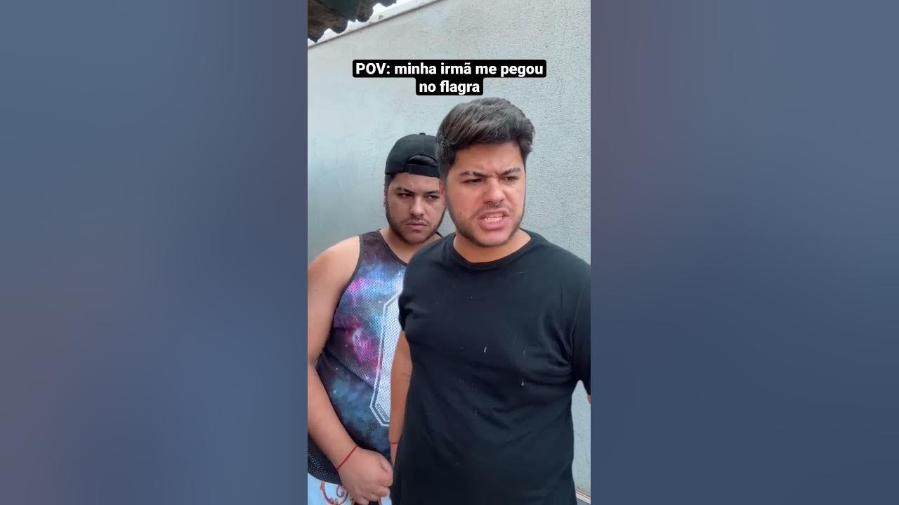 Pov Minha IrmÃ Me Pegou No Flagra Youtube