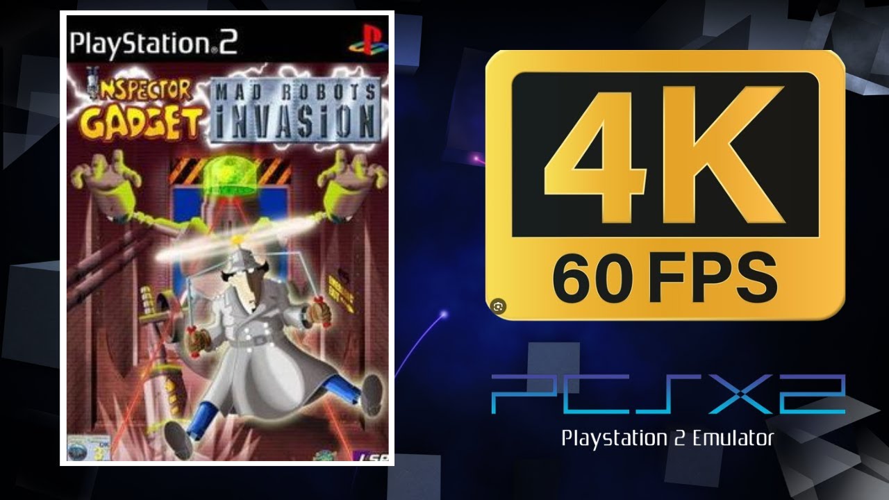 Inspector Gadget: Mad Robots Invasion | PS2 (PCSX2) | 4K UHD - YouTube