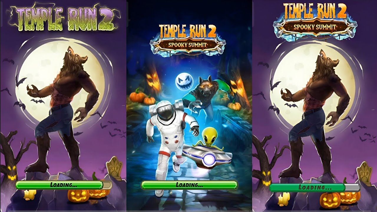 Temple Run 2 Spooky Summit 2017 Vs Spooky Summit 2020 Vs Spooky Summit ...