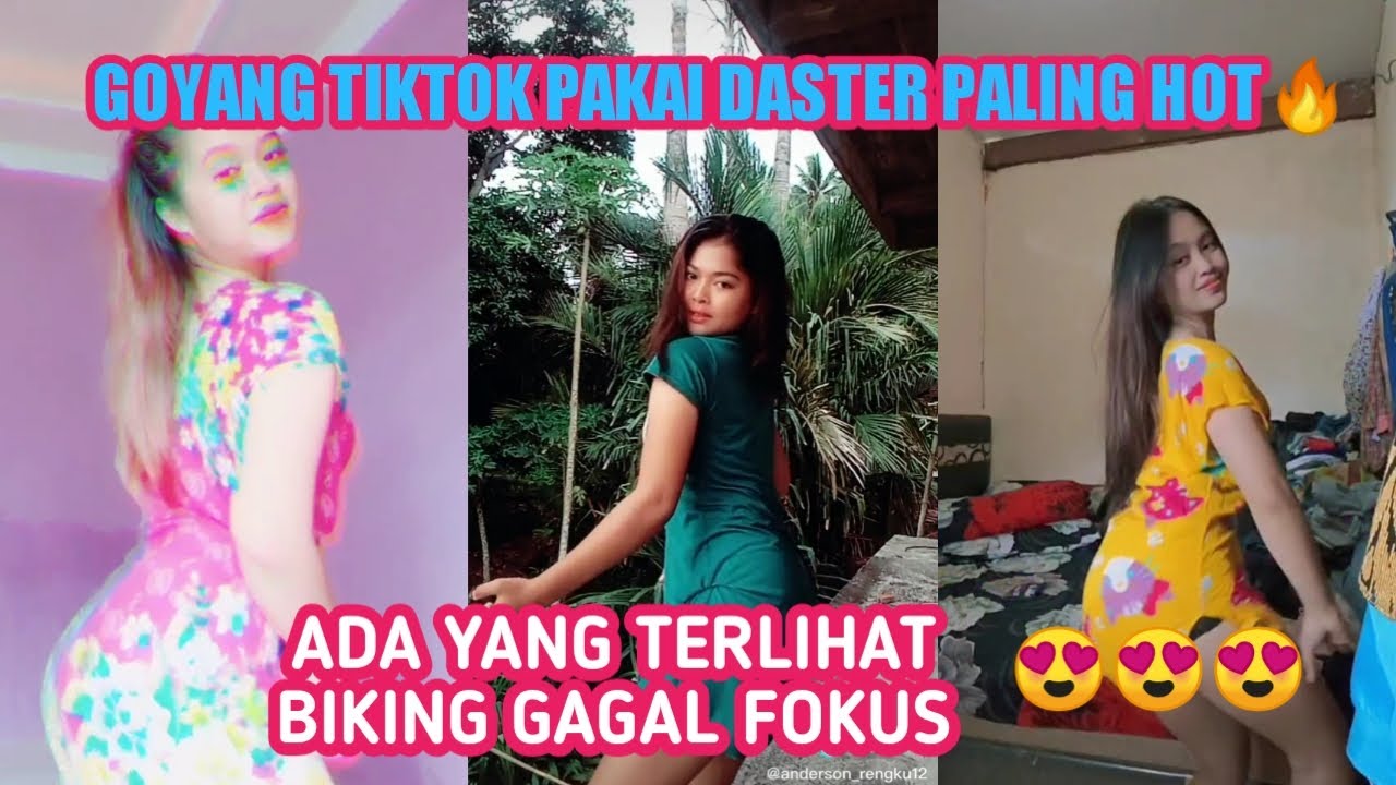 Dogystyle cewek daster goyang tiktok hot hits terbaru~goyangan maut. - YouTube