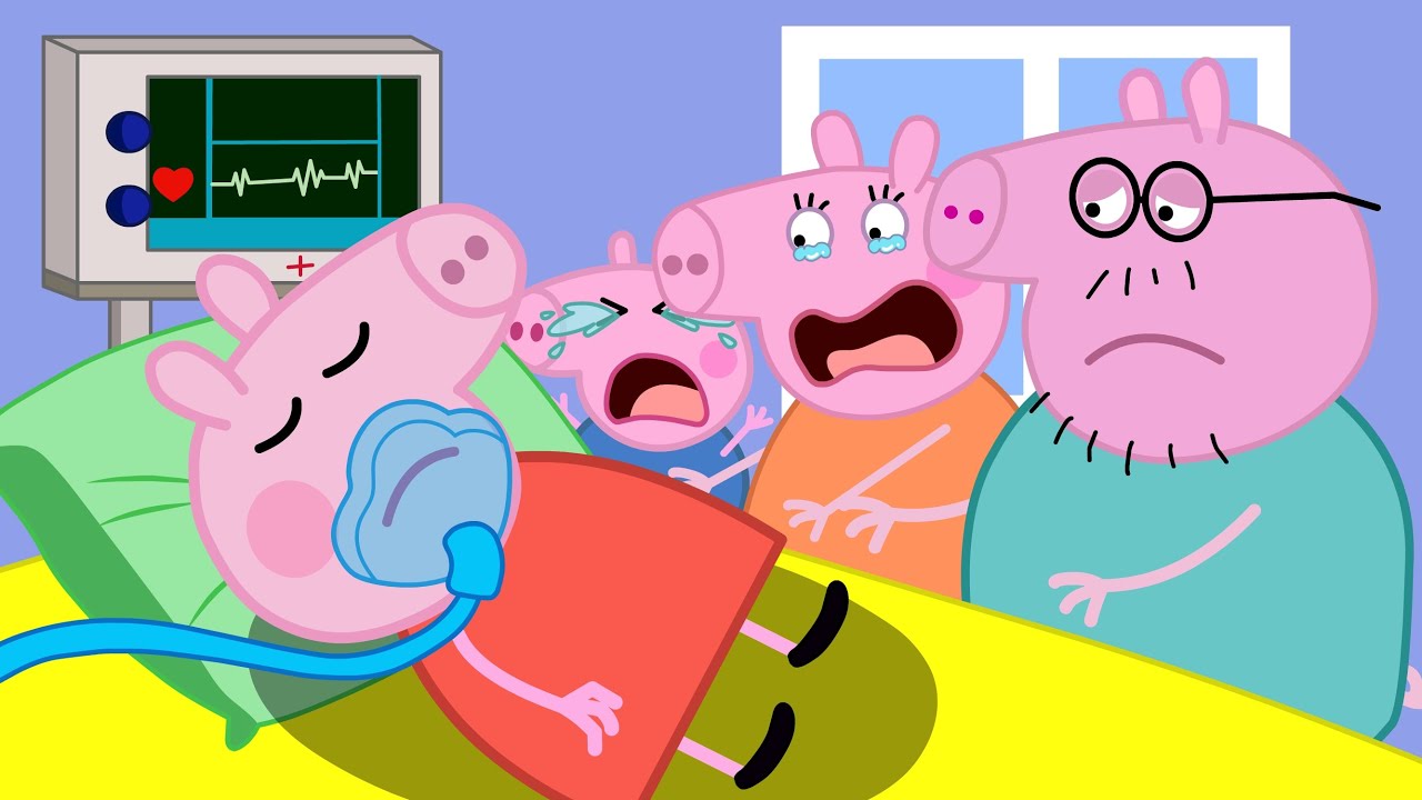 Peppa Pig is Hospitalized, Wake Up, Please!!! - Peppa Pig Funny ...