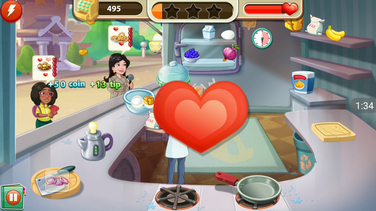 kitchen scramble level 67 - YouTube