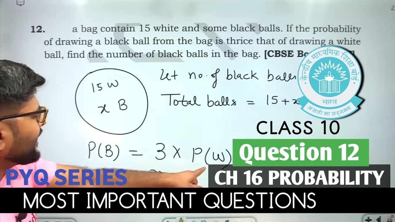 a bag contain 15 white and some black balls. If the probability of ...