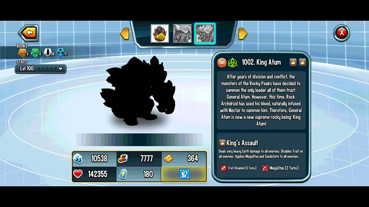 KING ATUM IS INSANE!!!|NEW MONSTERS|SEASON 3|MONSTER LEGENDS - YouTube