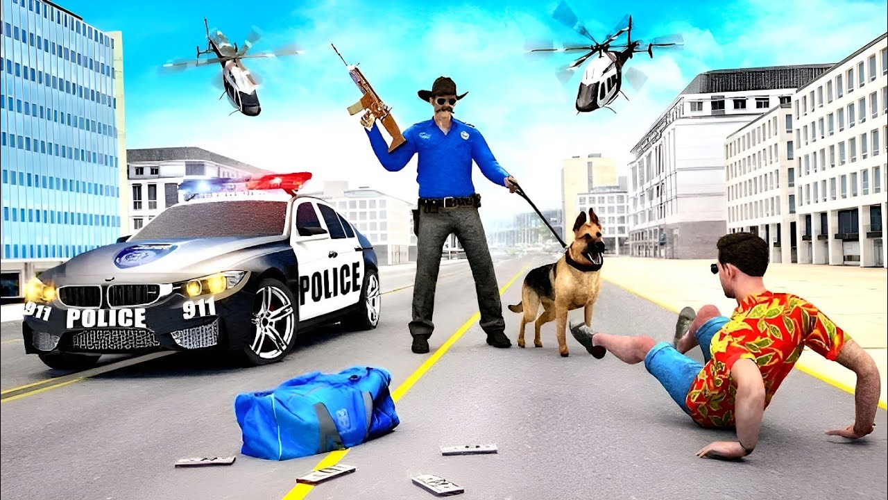 Police Officer Car Chase Simulator 3D - Police Simulator - Cop Car ...