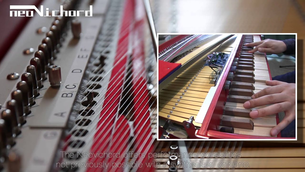neovichord Semi-acoustic keyboard - YouTube